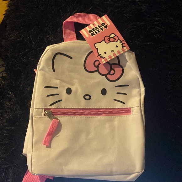 Hello Kitty | Other | Hello Kitty Mini Backpack Inches Face Bow | Poshmark